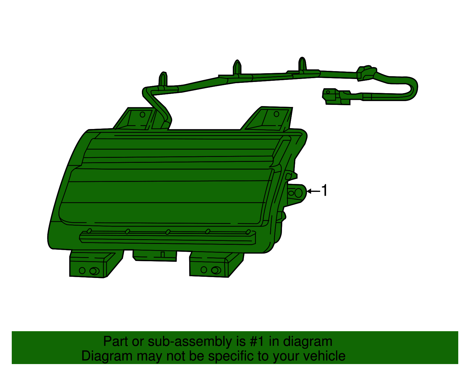 2018-2024 Jeep Lamp 55112884AH | Mopar Parts Canada