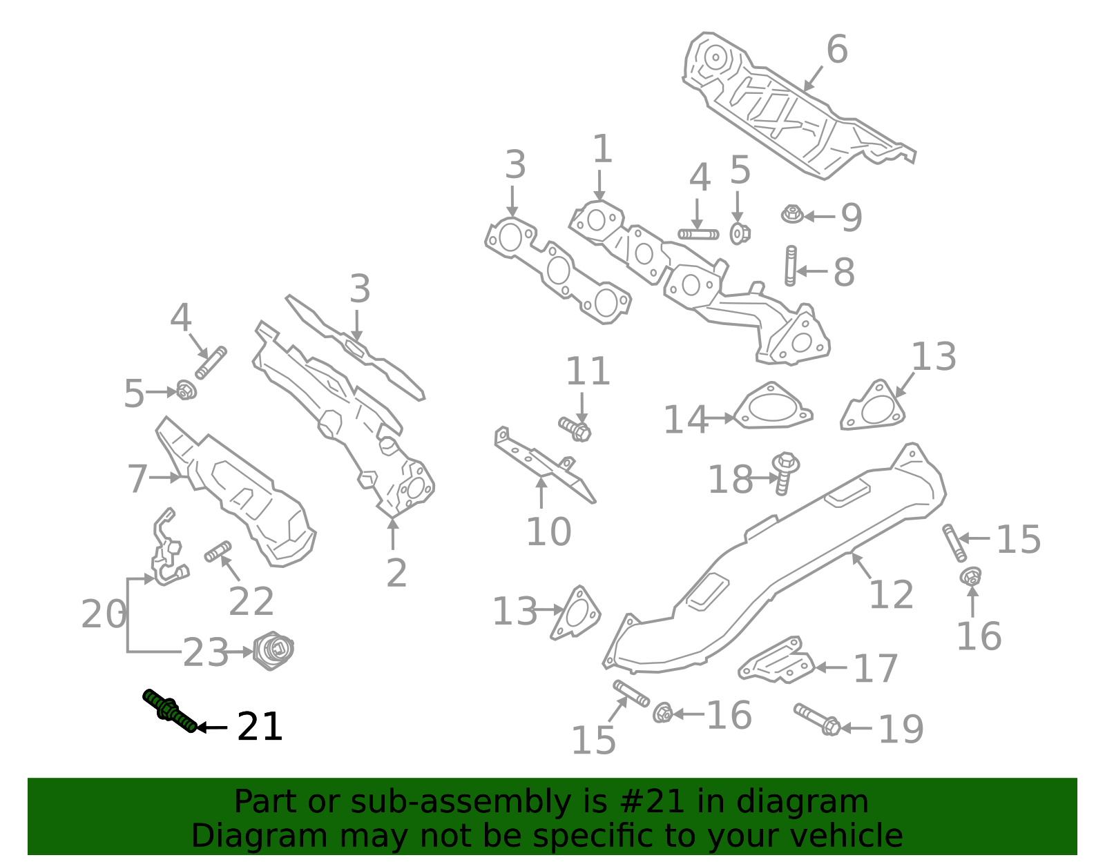 W705619-S437 - Air Tube Stud 2018-2021 Ford F-150 | Ford Parts Direct