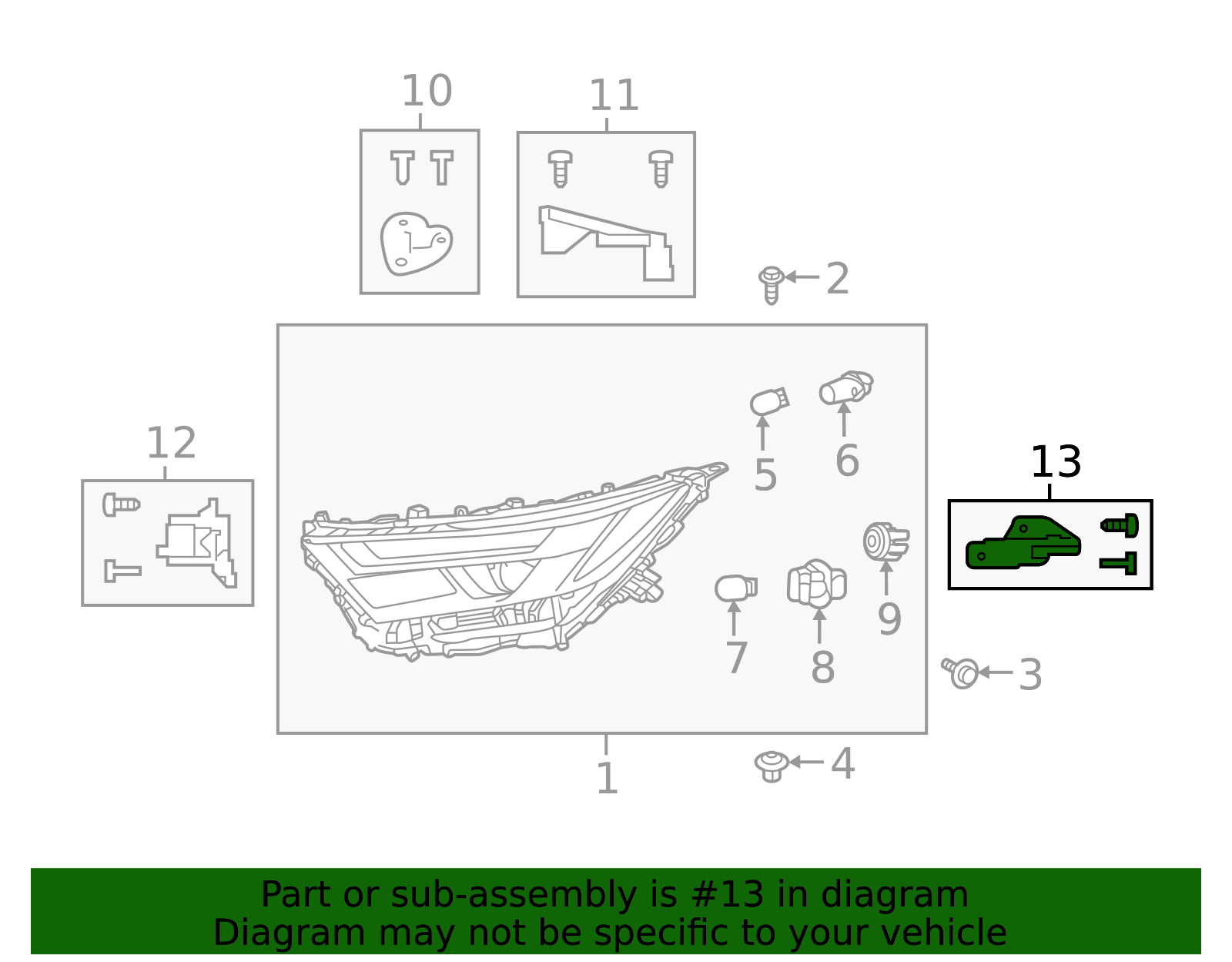2019-2025 Toyota Repair Bracket 81196-42060 | Lithia Toyota Parts