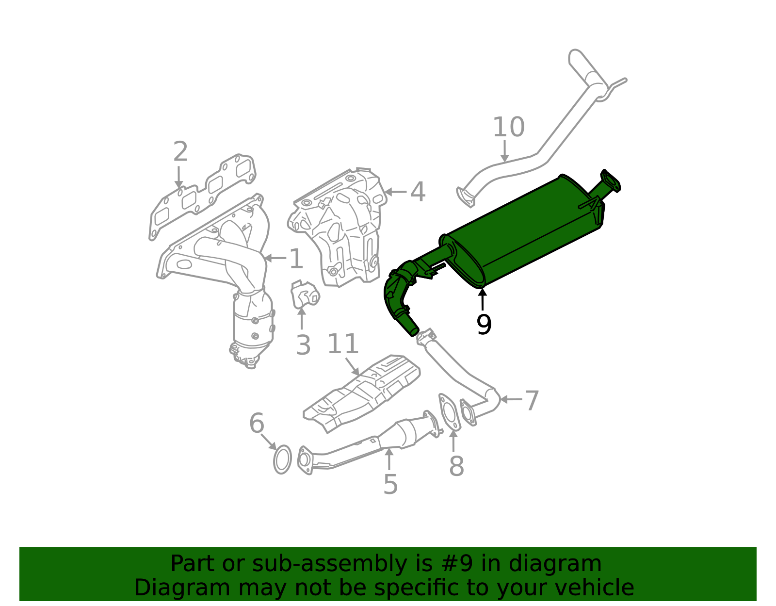 Exhaust Muffler - OEM Quiet and Performance in One | AutoNation Parts