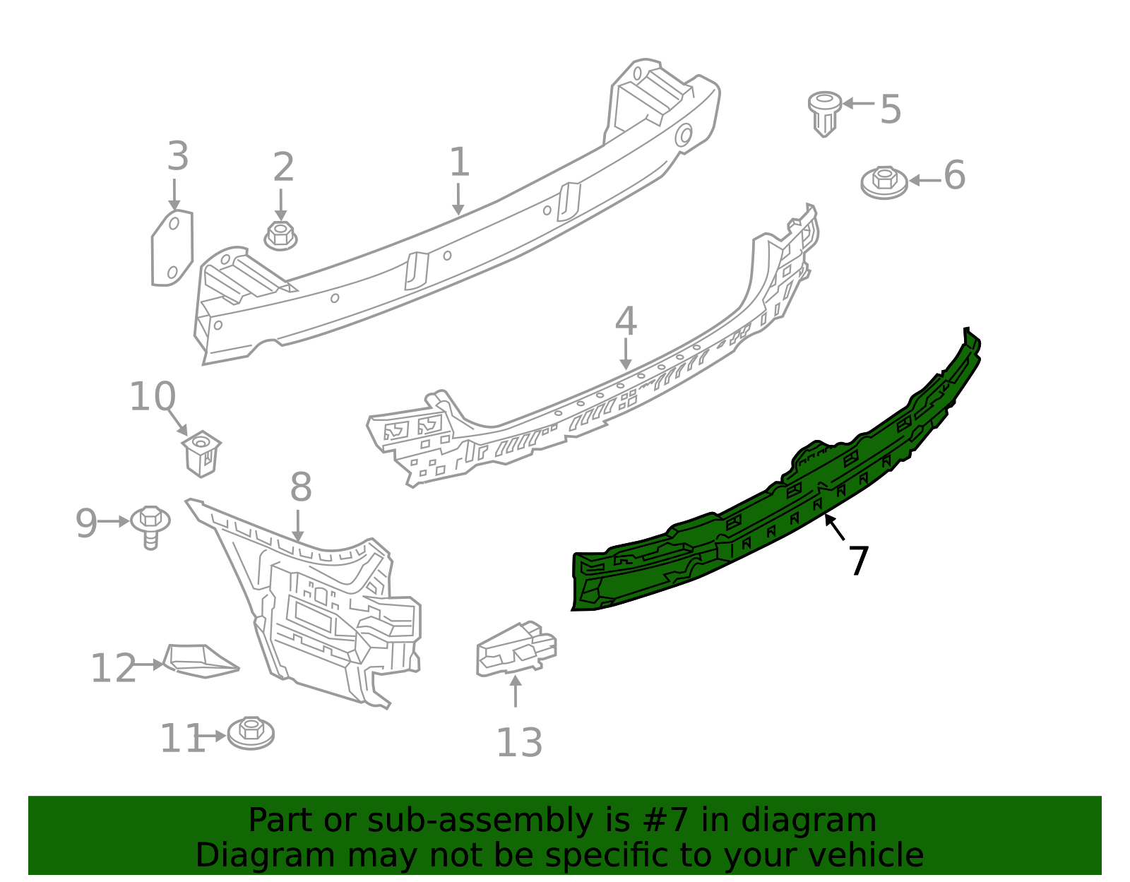 Genuine BMW 51-12-7-478-348 | Center Support | FREE Shipping on Most ...