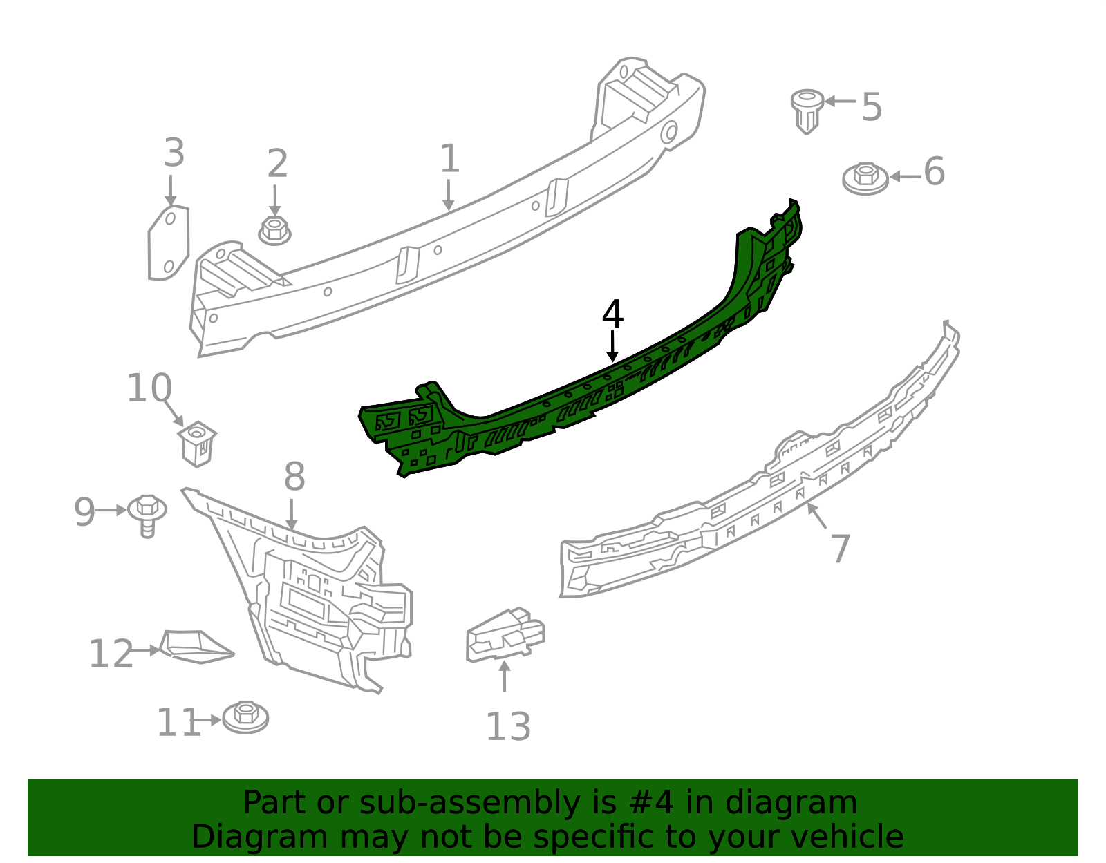 51127478347 - 2020-2022 BMW Rear Guide (51-12-7-478-347) | BMW of South ...