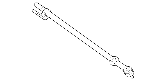 LC3Z-3304-A - Steering Drag Link - 2005-2010 Ford | Lasco Auto Parts