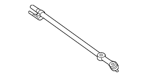 LC3Z-3304-A - Steering Drag Link - 2005-2010 Ford | Lasco Auto Parts