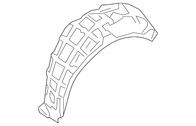 GHP9-56-1J1A - Wheelhouse Liner 2014-2017 Mazda 6 | Florida Mazda Parts