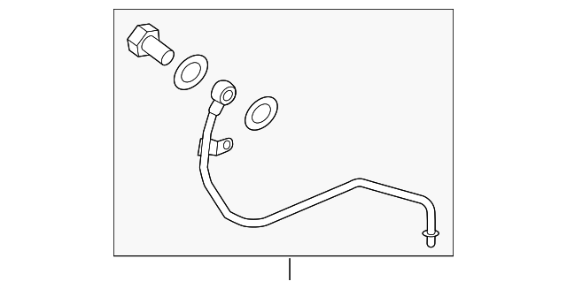 2016-2019 Buick Cascada Turbocharger Coolant Feed Pipe 55500592 | Shop ...