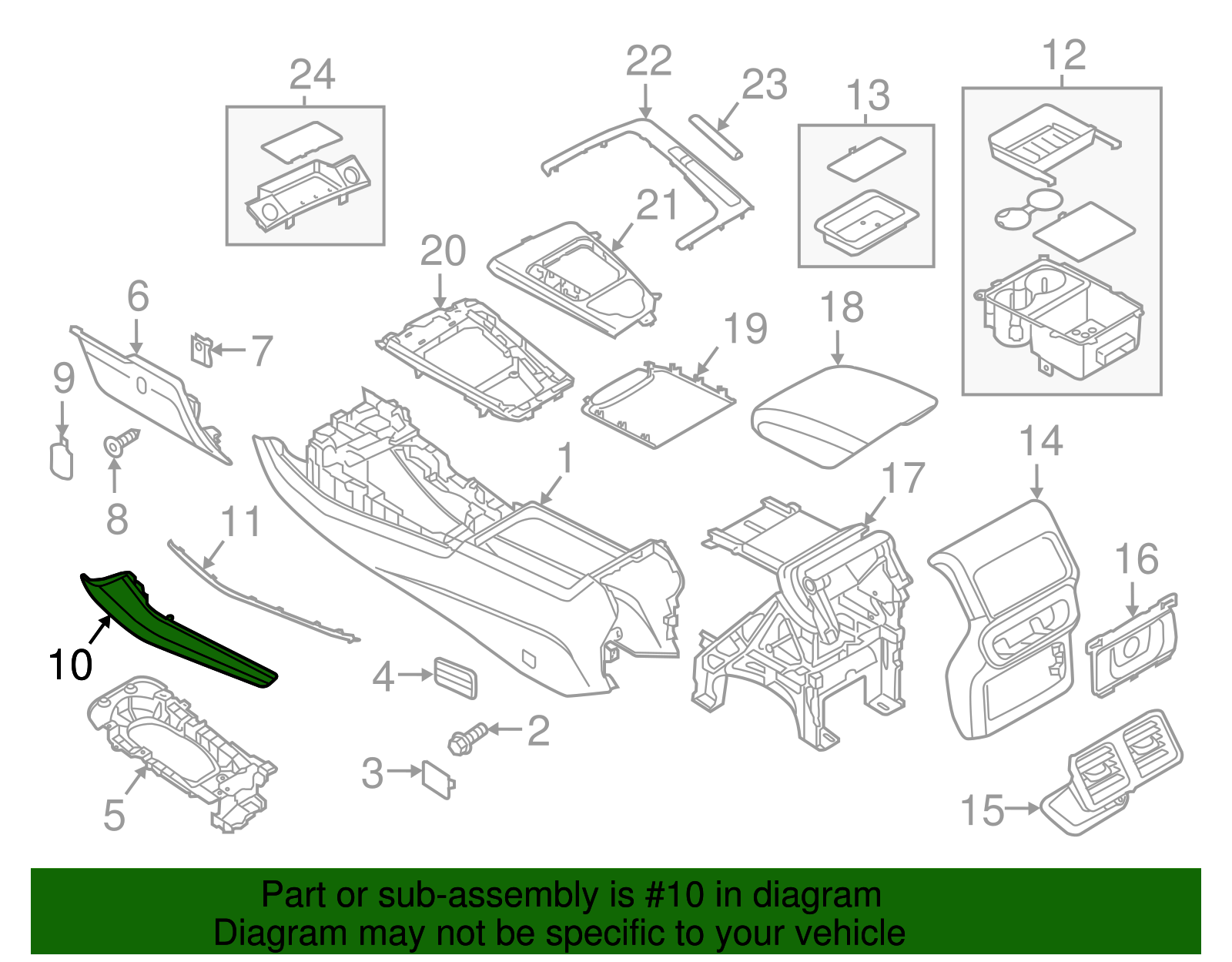 80B-863-306-C-ZC1 - Side Trim 2018-2025 Audi | Audi OEM Parts Guy