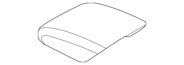 80A-864-207-M-DWU - Armrest Pad 2018-2025 Audi | Audi OEM Parts Guy