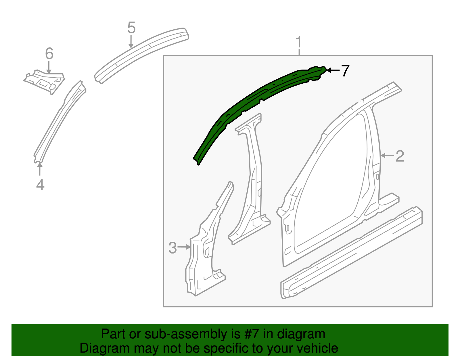 2014-2020 Infiniti Q50 Upper Reinforced 76314-4GA0A | Infiniti of Nashua