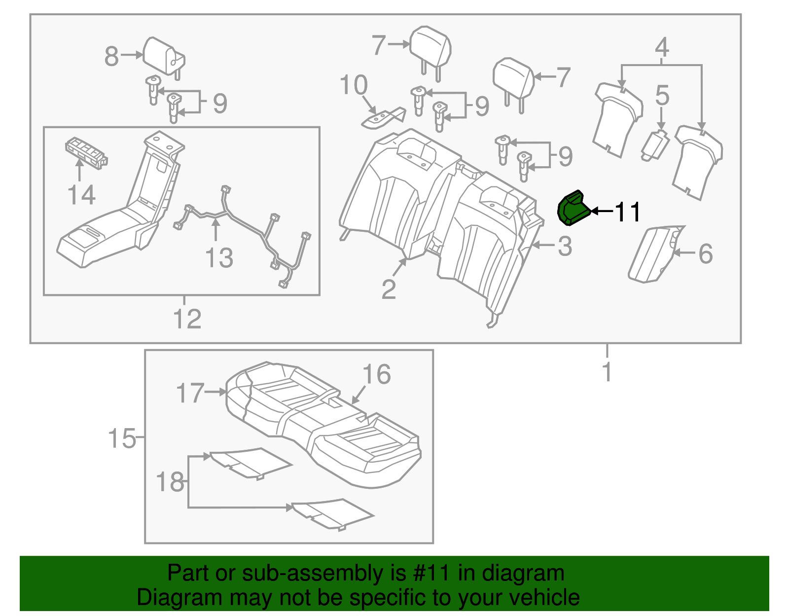 Hyundai - 89392-B1000-SG2 - Seat Belt Guide - 2015-2020 Hyundai | OEM ...