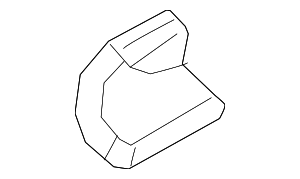 Hyundai - 89392-B1000-SG2 - Seat Belt Guide - 2015-2020 Hyundai | OEM ...