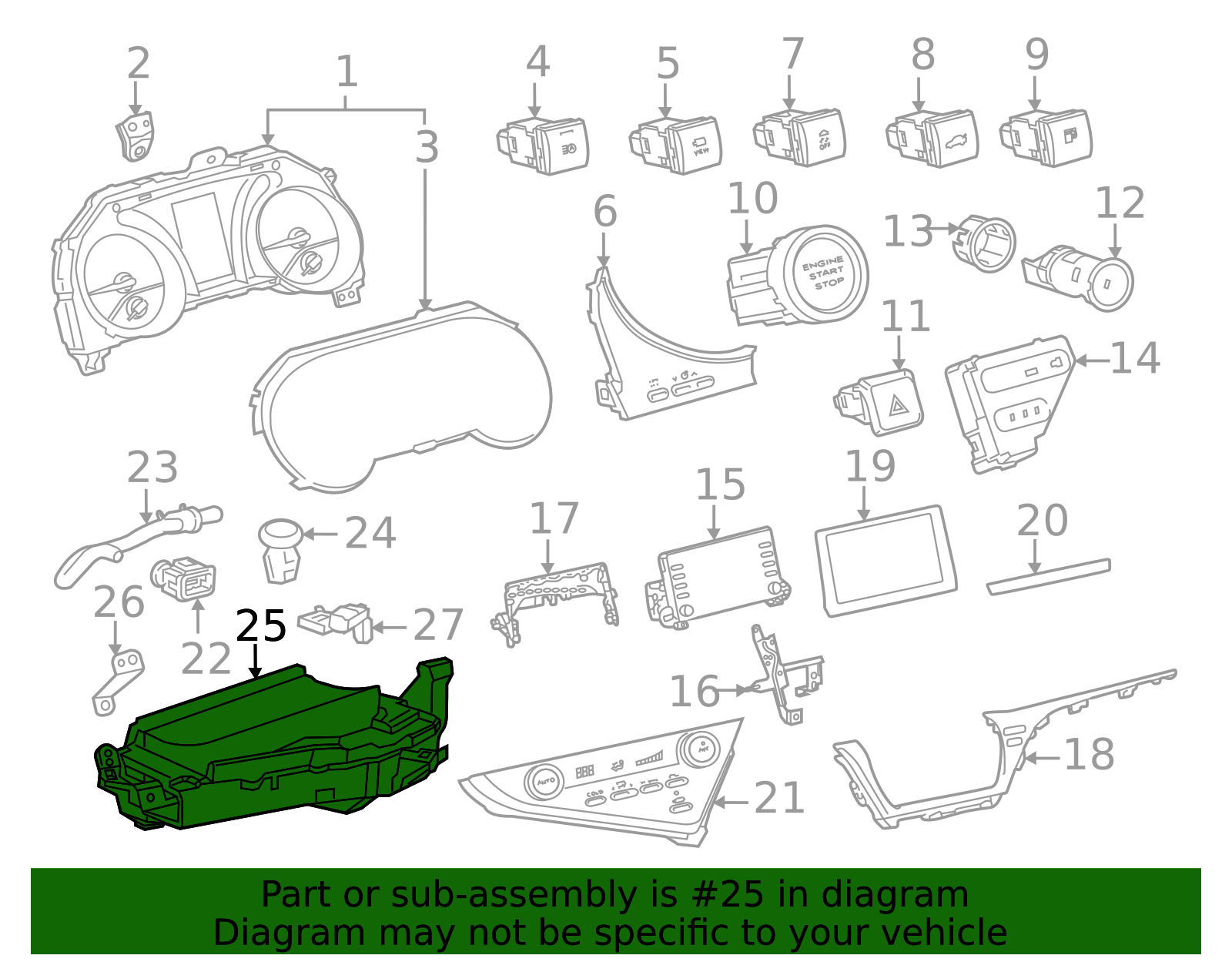 2021-2022 Toyota Camry 2021-2022 Toyota Camry - Head-Up Display 83108 ...