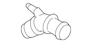 1J0-121-087-B - Cooling System Bypass Line Adapter 2006-2018 Volkswagen ...