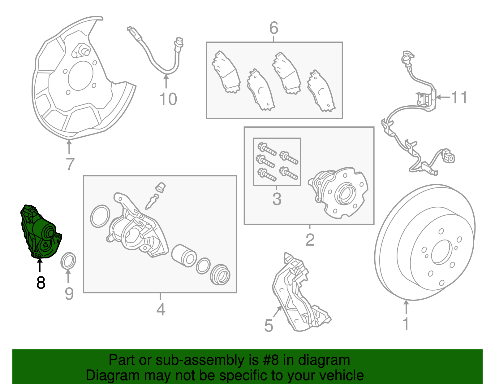 46310-78010 - Actuator 2015-2022 Lexus | Lexus Parts Outlet