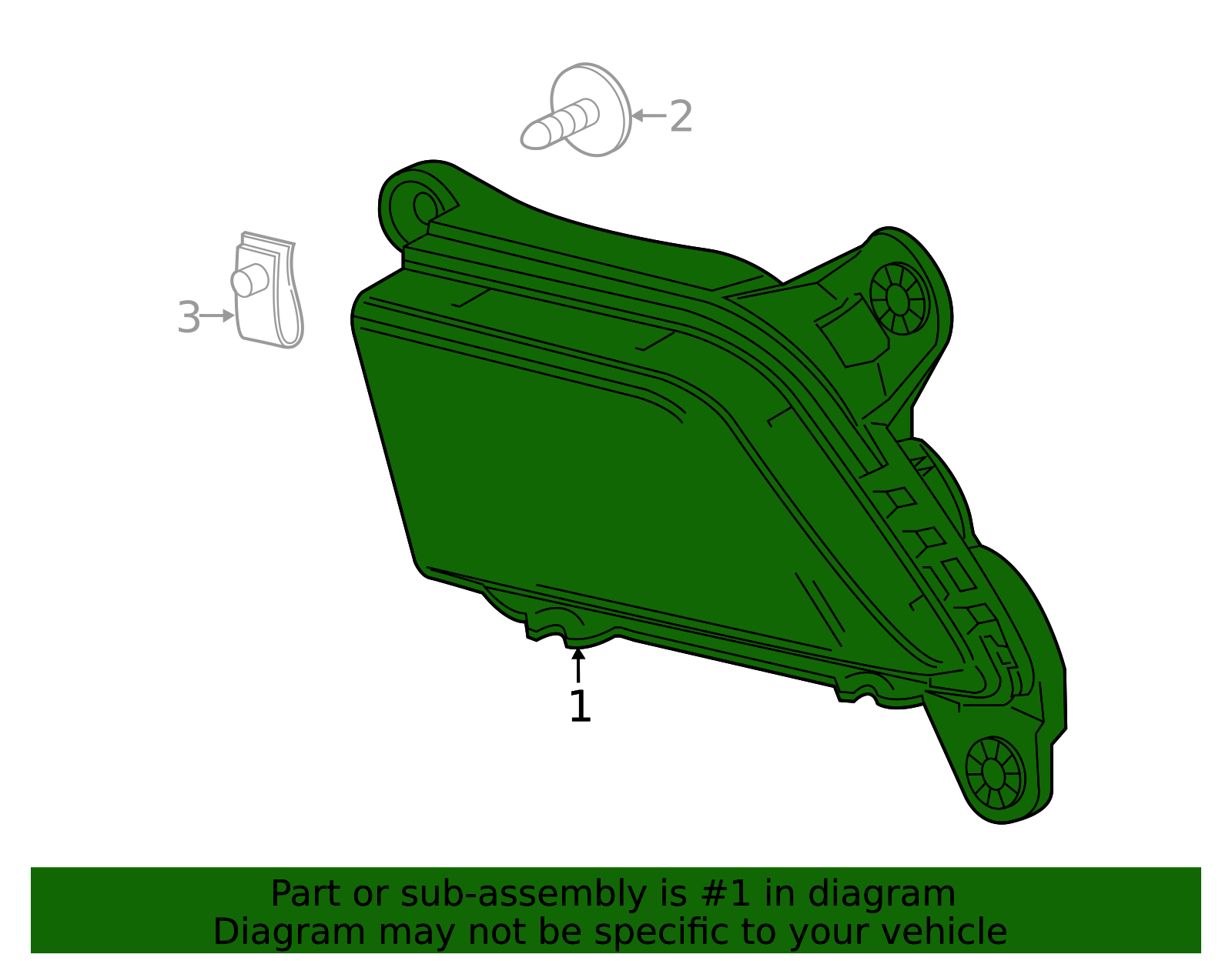 2019-2023 Chevrolet Fog Lamp Assembly 87816043 | Capital Chevy Parts
