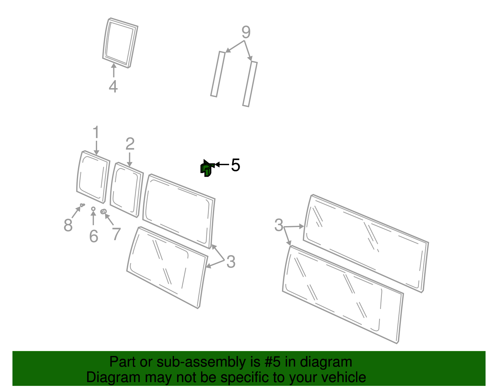 15076880 - Window Latch 2003-2025 GM | Group 1 Auto Parts