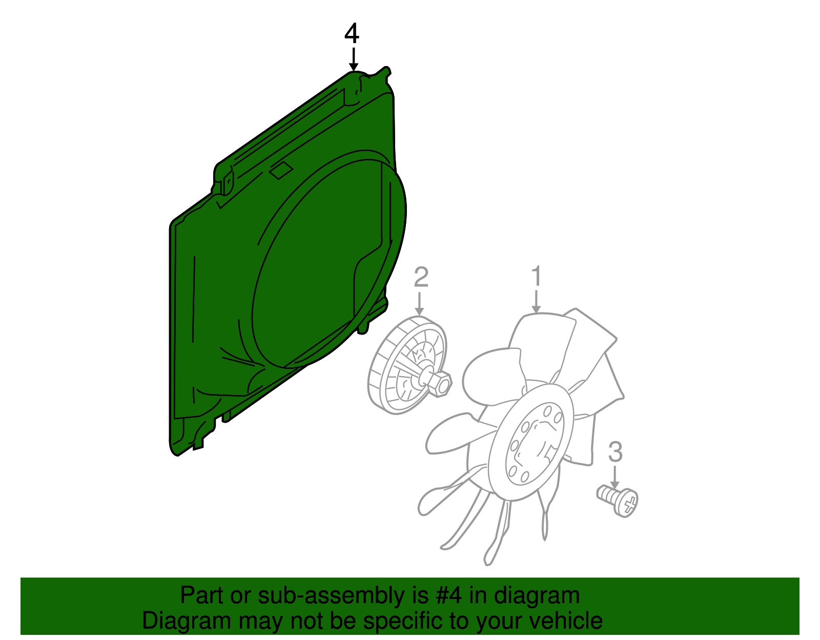 5C3Z-8146-A - Shroud 2005-2009 Ford | Ford Parts Direct