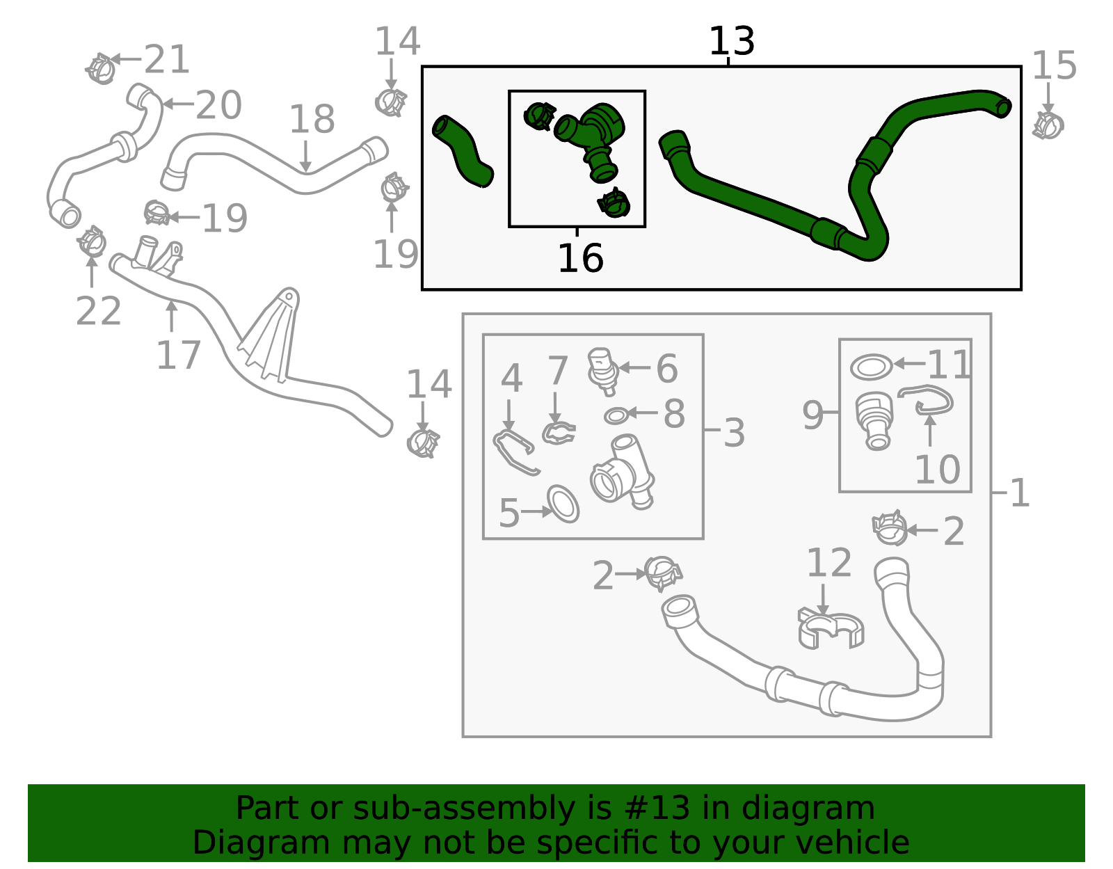 2015-2025 Volkswagen Hose Assembly 5Q0-122-058-Q | OEM Parts Online