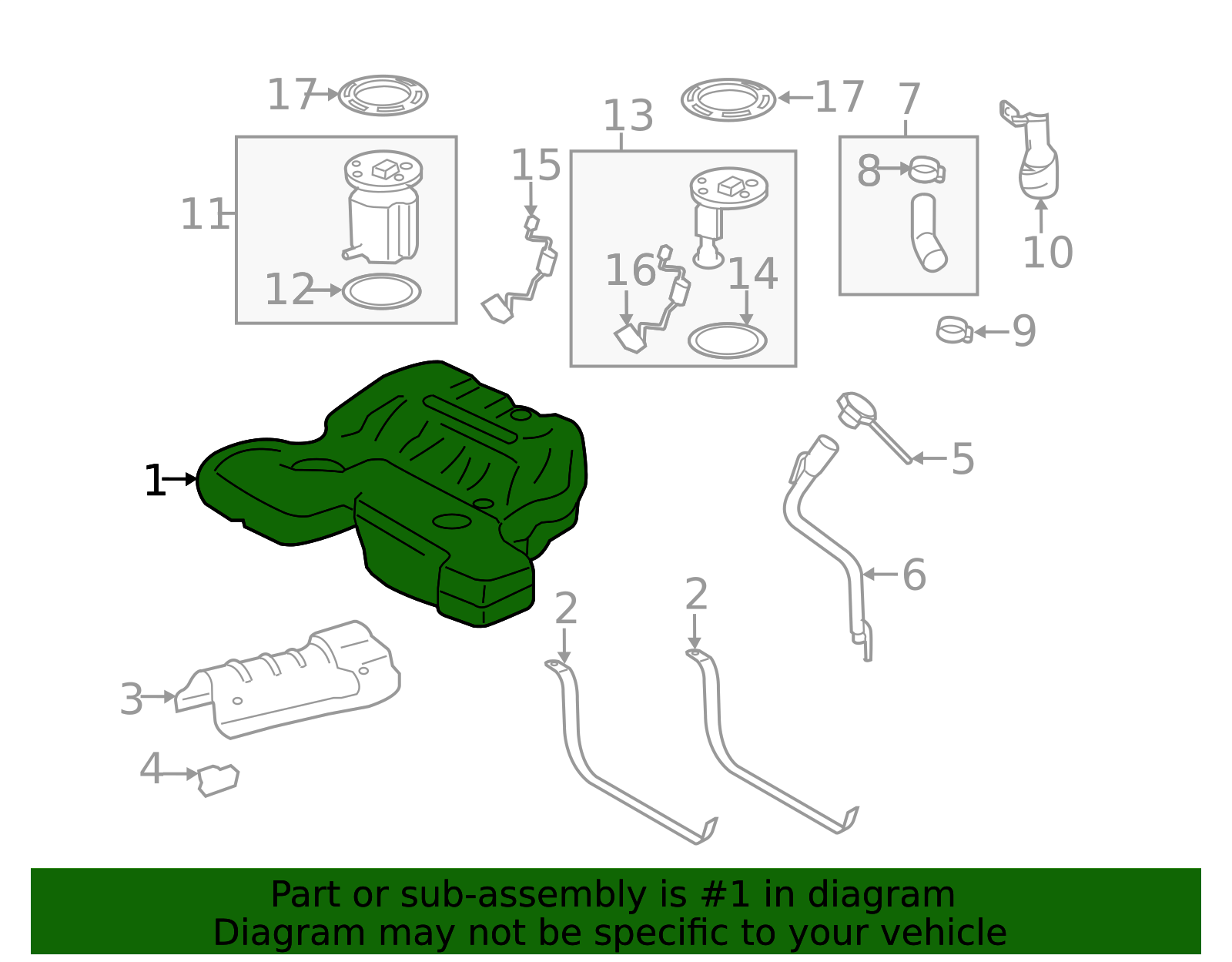 OEM Fuel Tank - Fuel Storage Replacement for GM | AutoNation Parts
