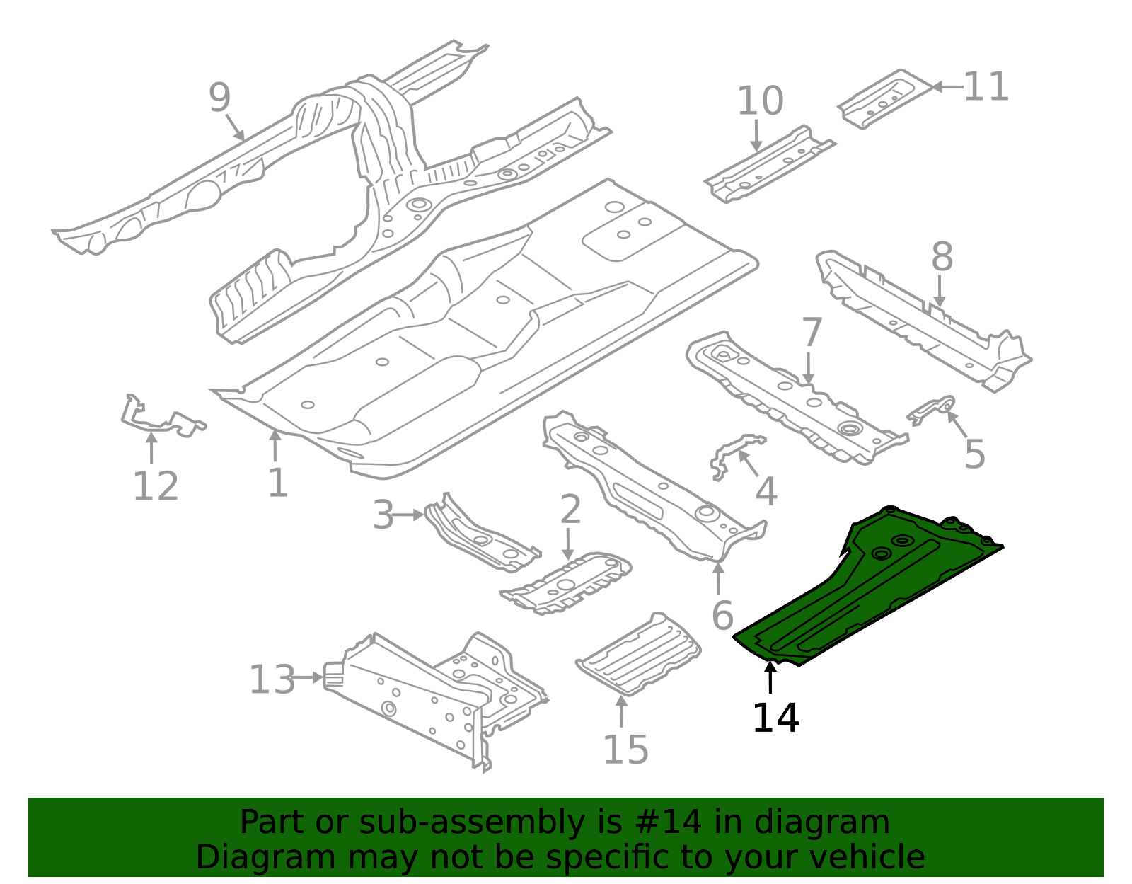 51-61-8-079-353 - High-Quality Under Cover for 2020-2025 BMW M8 ...