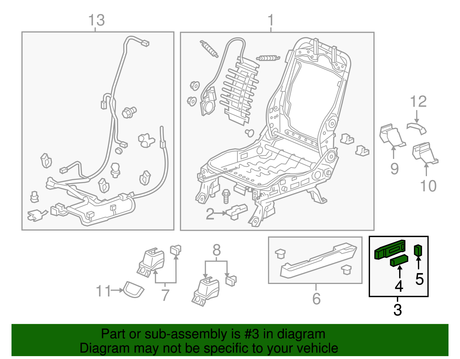 81650-TZ3-A12ZD - Switch 2016-2023 Honda | Honda Parts Online