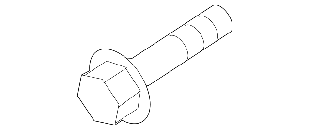 9YA0-20-642 - 2007-2015 Mazda - Radiator Support Lower Bolt | Mazda ...