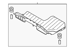 Genuine Air Inlet Assembly for 2009-2017 Nissan | OEM Part# 16554-1AA0A ...