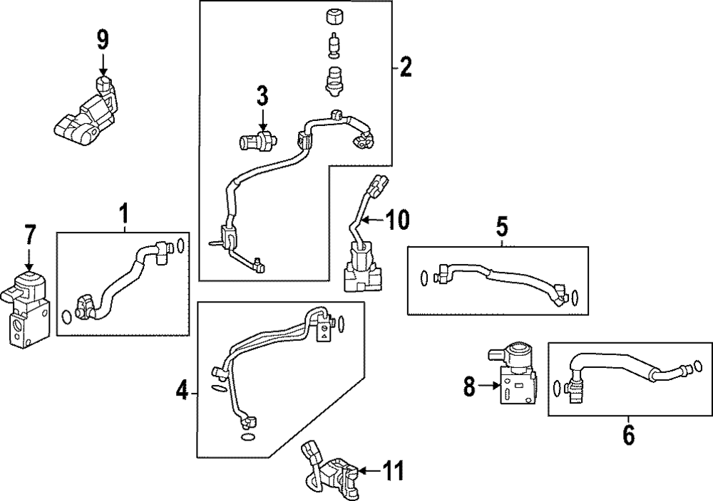 88690-42090 - 2022-2024 Lexus NX450h+ - Control Valve | Discount Parts ...
