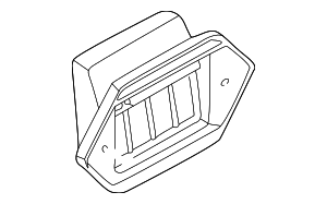 0K30A-50960 - Vent Chamber 2001-2005 Kia Rio | Kia.Parts Store