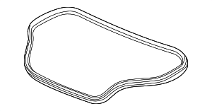 2016-2024 Chevrolet Camaro Rear Compartment Lid Weatherstrip 84126266 ...