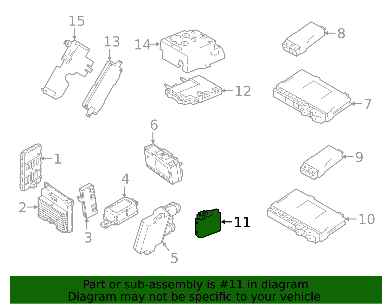 63-11-5-A64-D37 - High-Quality Control Module for 2023-2025 BMW X7 ...
