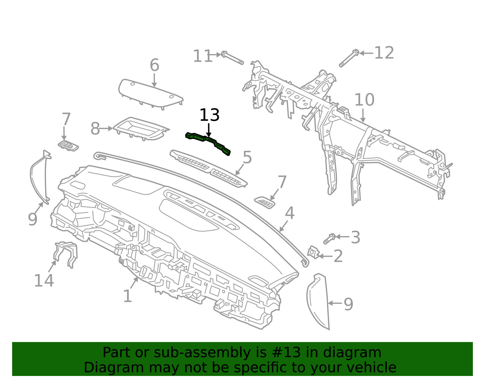 Reinforced Beam Bracket 84724-S8000 | MotorMotor
