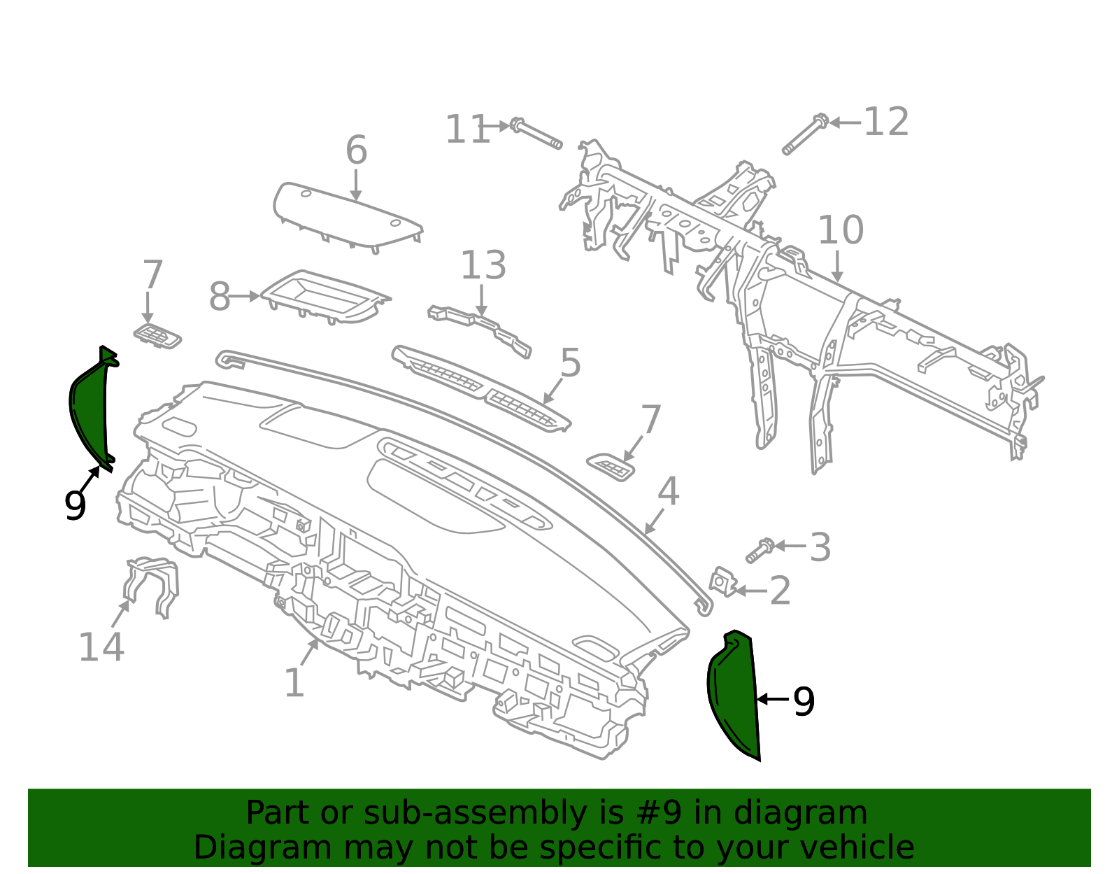 84785-S8000-MMH - 2020-2024 Hyundai Palisade - Side Cover | Conicelli ...