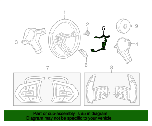 32-30-7-848-335 - High-Quality Steering Wheel Wiring Harness for 2012 ...