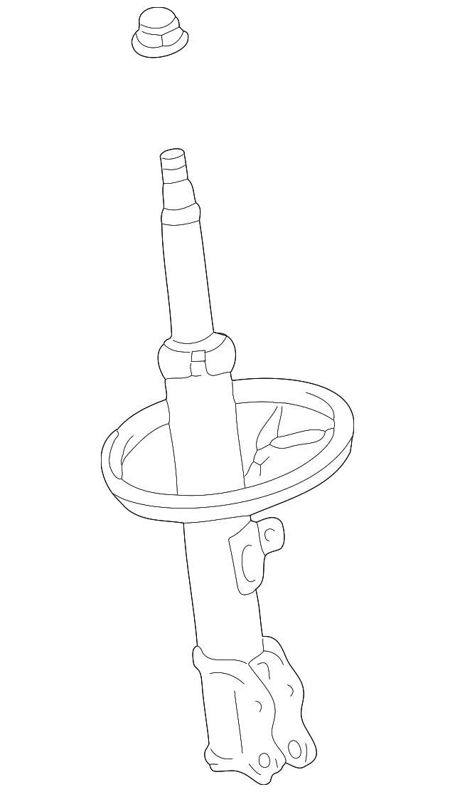 2012-2013 Toyota Corolla Strut 48520-80283 | OEM Parts Online