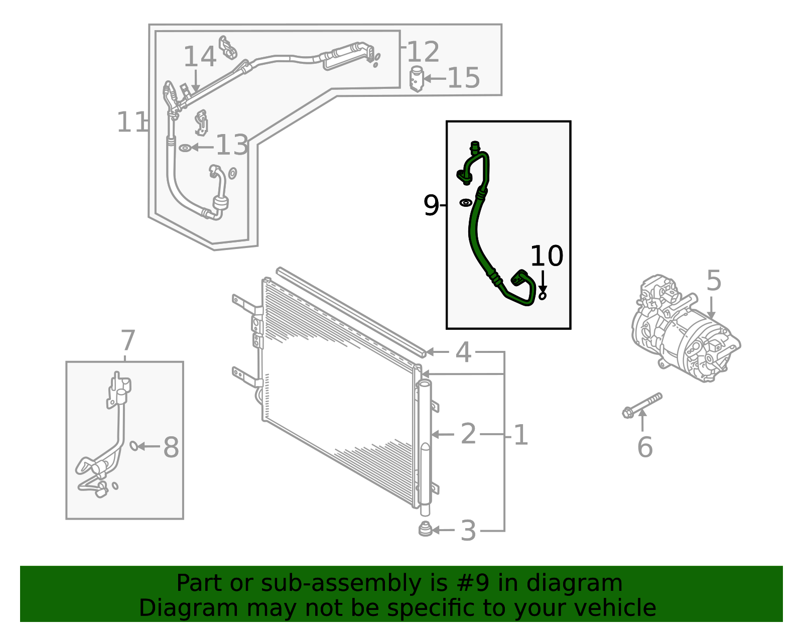 2021-2025 Hyundai Elantra Discharge Hose 97762-BY000 | MotorMotor