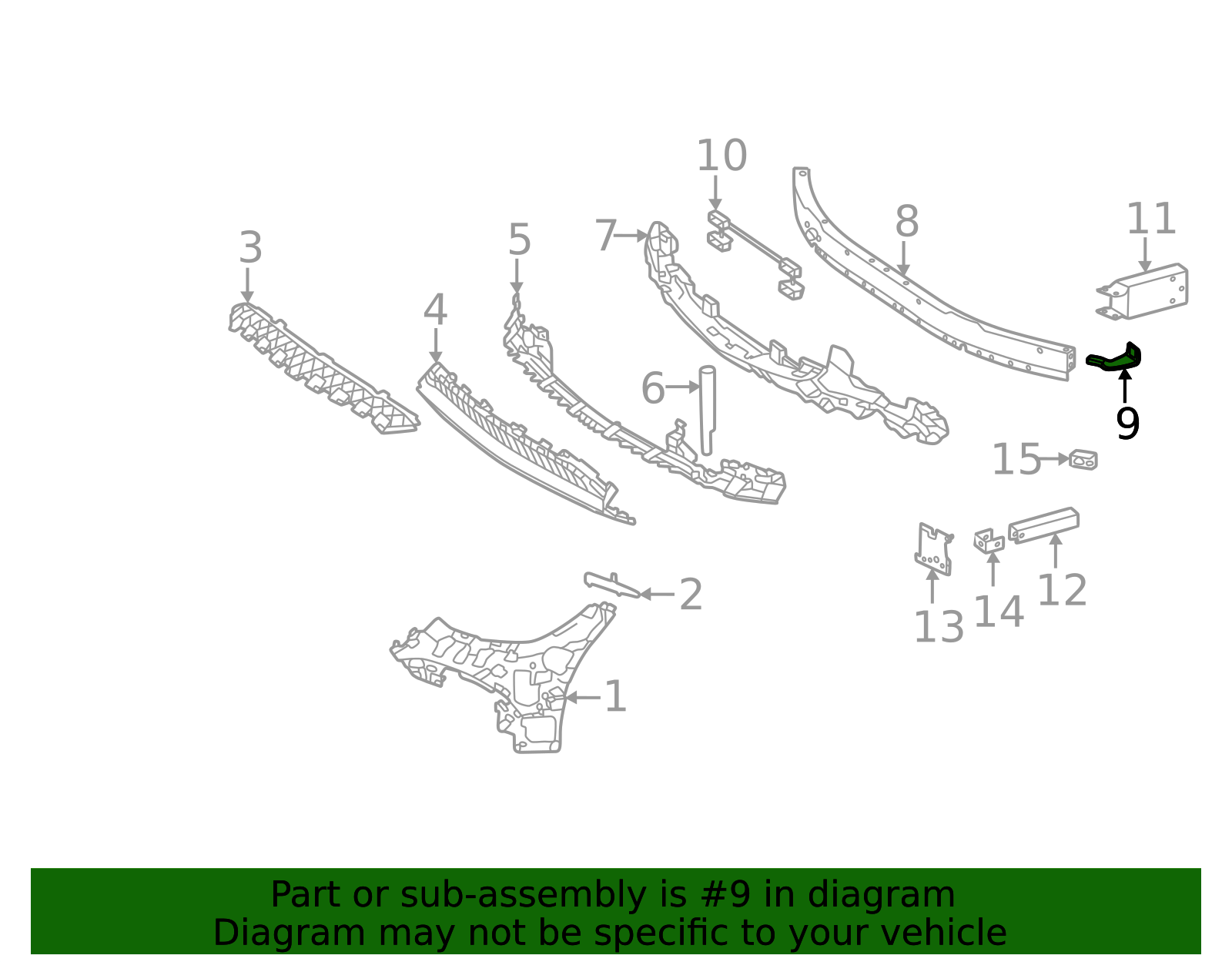 206-620-20-01 - Outer Bracket 2022-2025 Mercedes-Benz | Mercedes-Benz ...