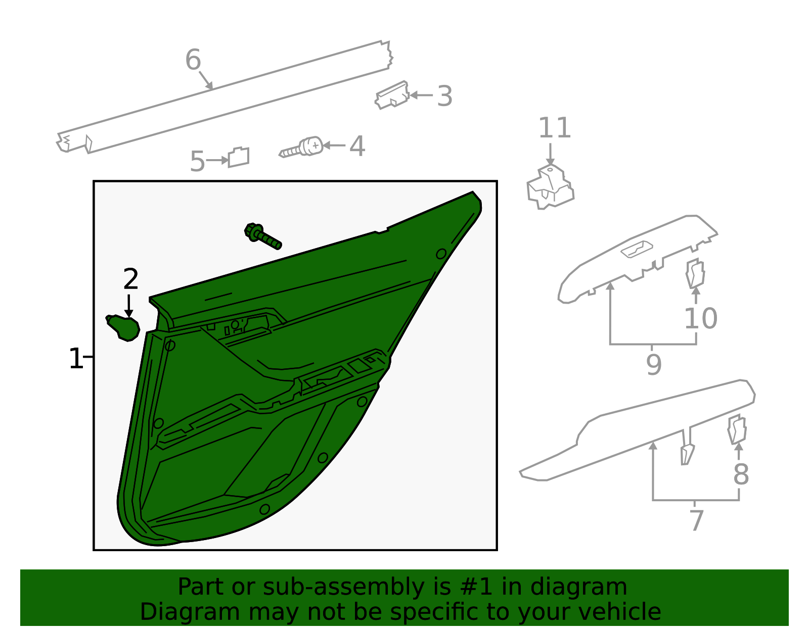 Interior Door Trim - OEM Fit, Quiet Comfort | AutoNation Parts