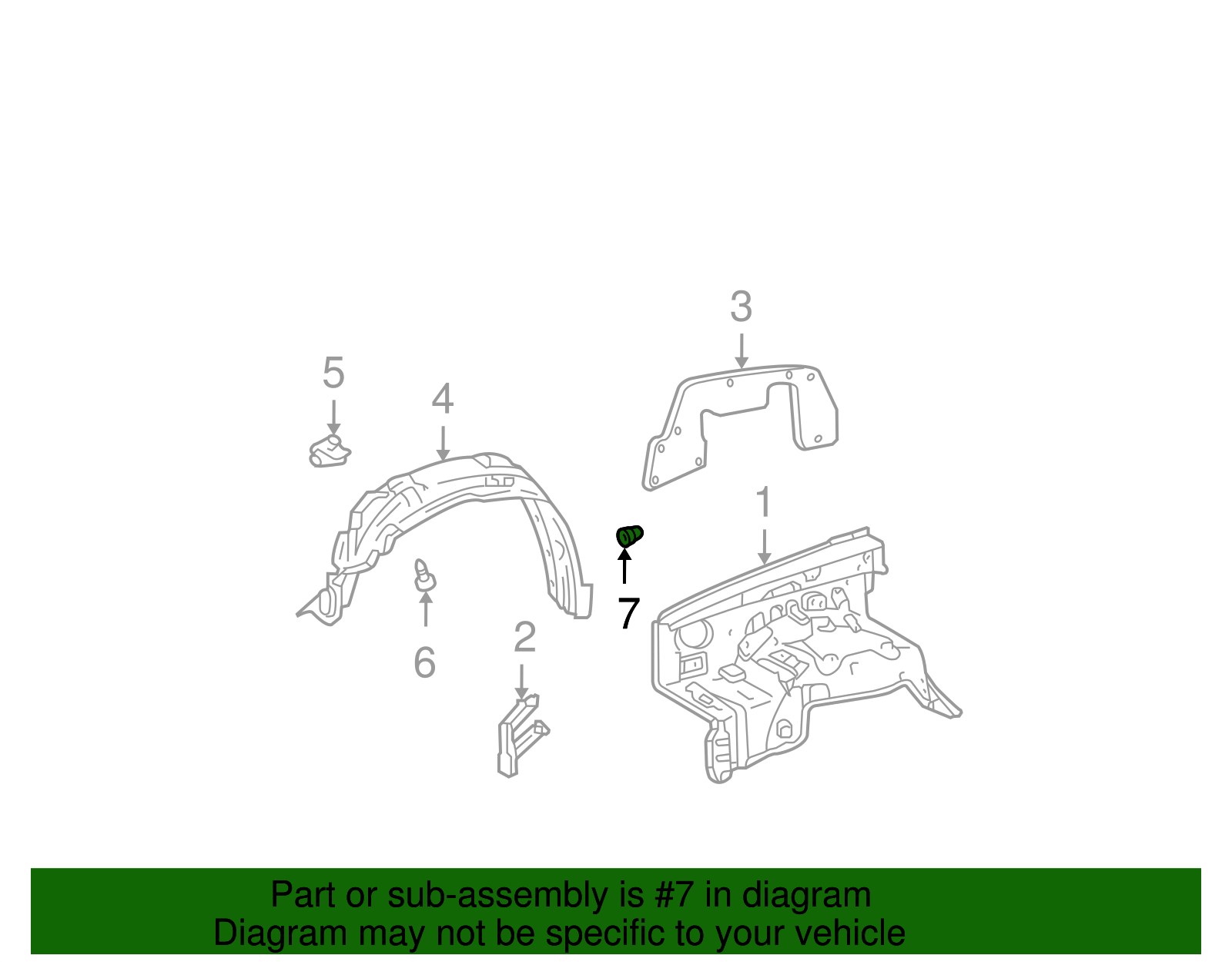 90189-06157 - Rocker Panel Molding Grommet 1995-2025 Toyota | Longo ...