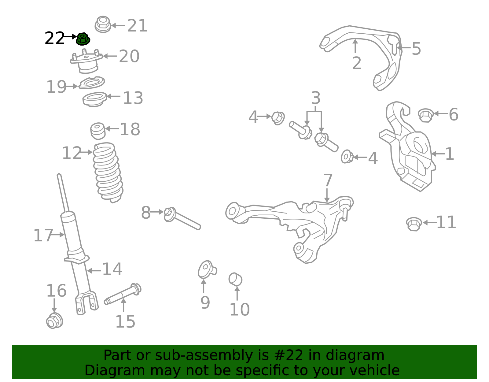 Nut 06506276AA | Mopar Parts Canada