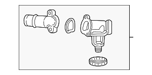 12678779 - Engine Coolant Water Outlet 2017-2025 GM | Parts Overstock