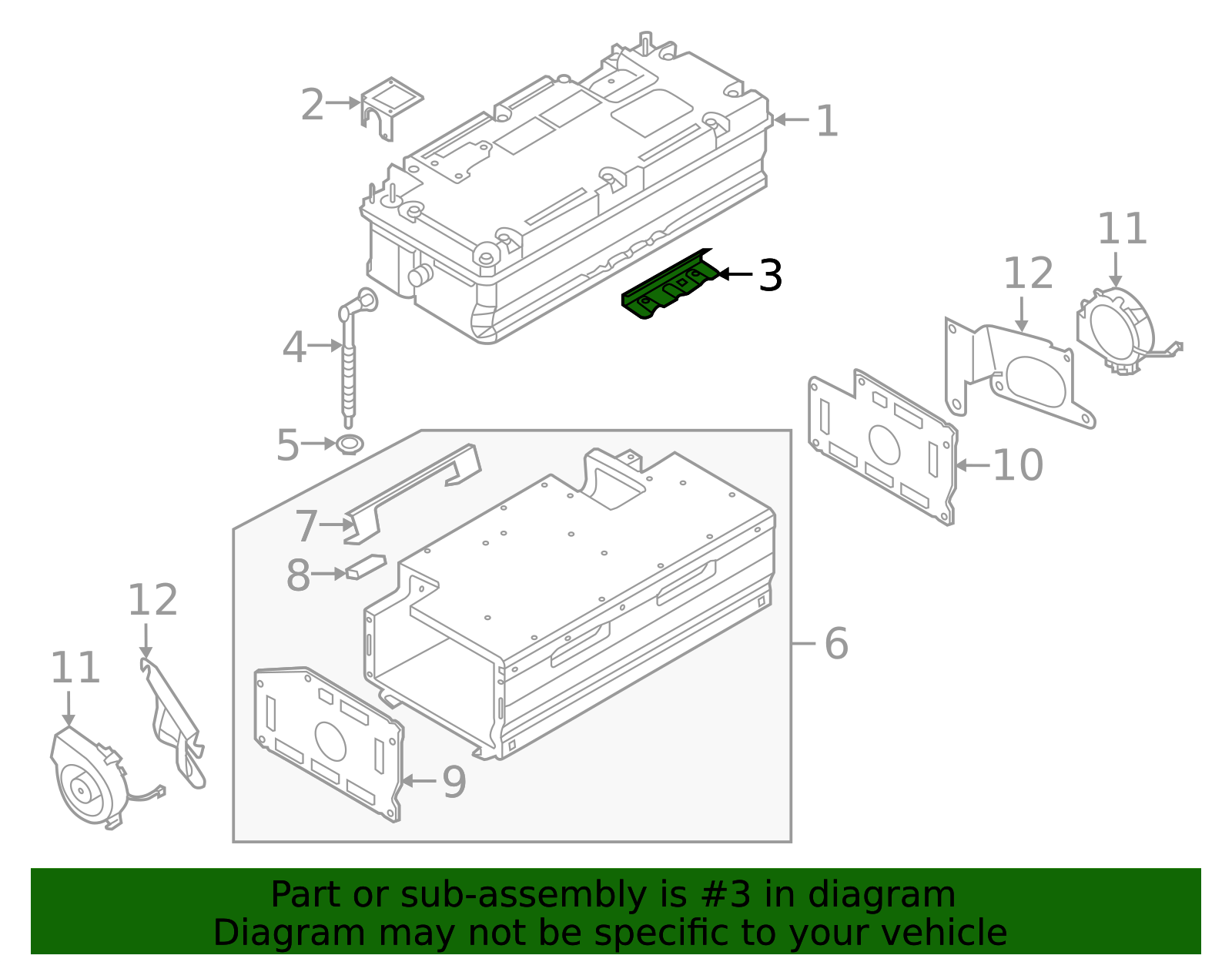 4N0-802-419-B - Wheel Well Bracket 2019-2025 Audi | Audi OEM Parts Guy