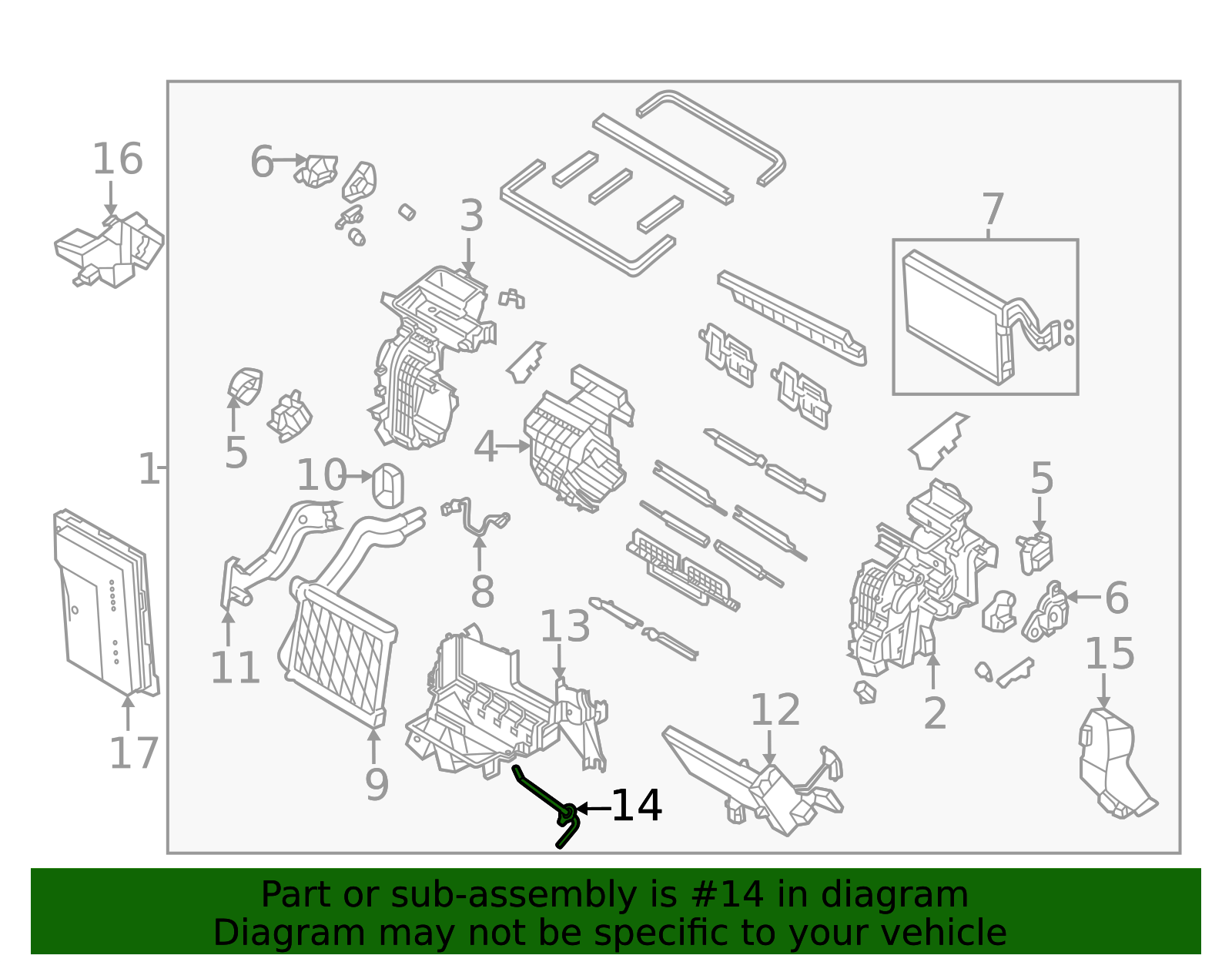 2023-2025 Hyundai Drain Hose 97173-GI000 | MotorMotor