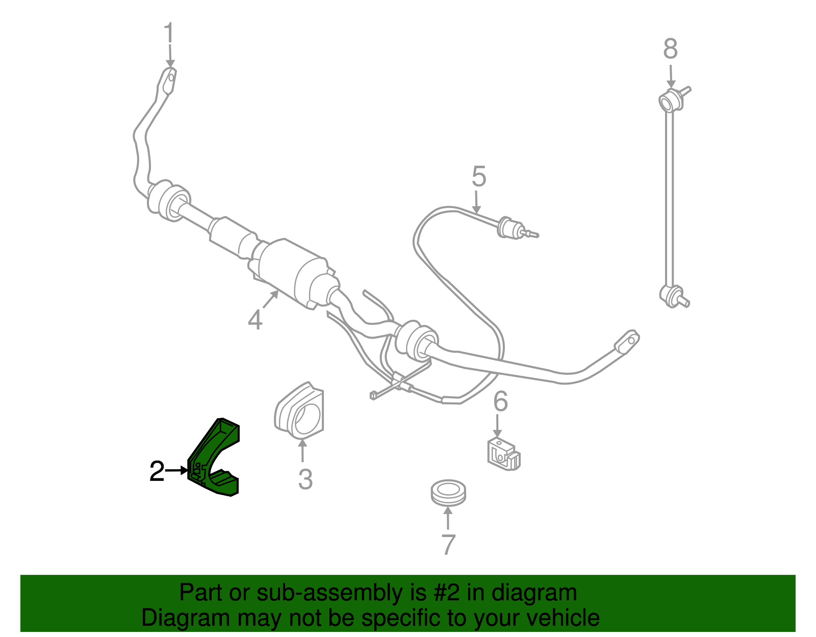 31356757100 - 2002-2010 BMW Bracket (31-35-6-757-100) | BMW of South ...