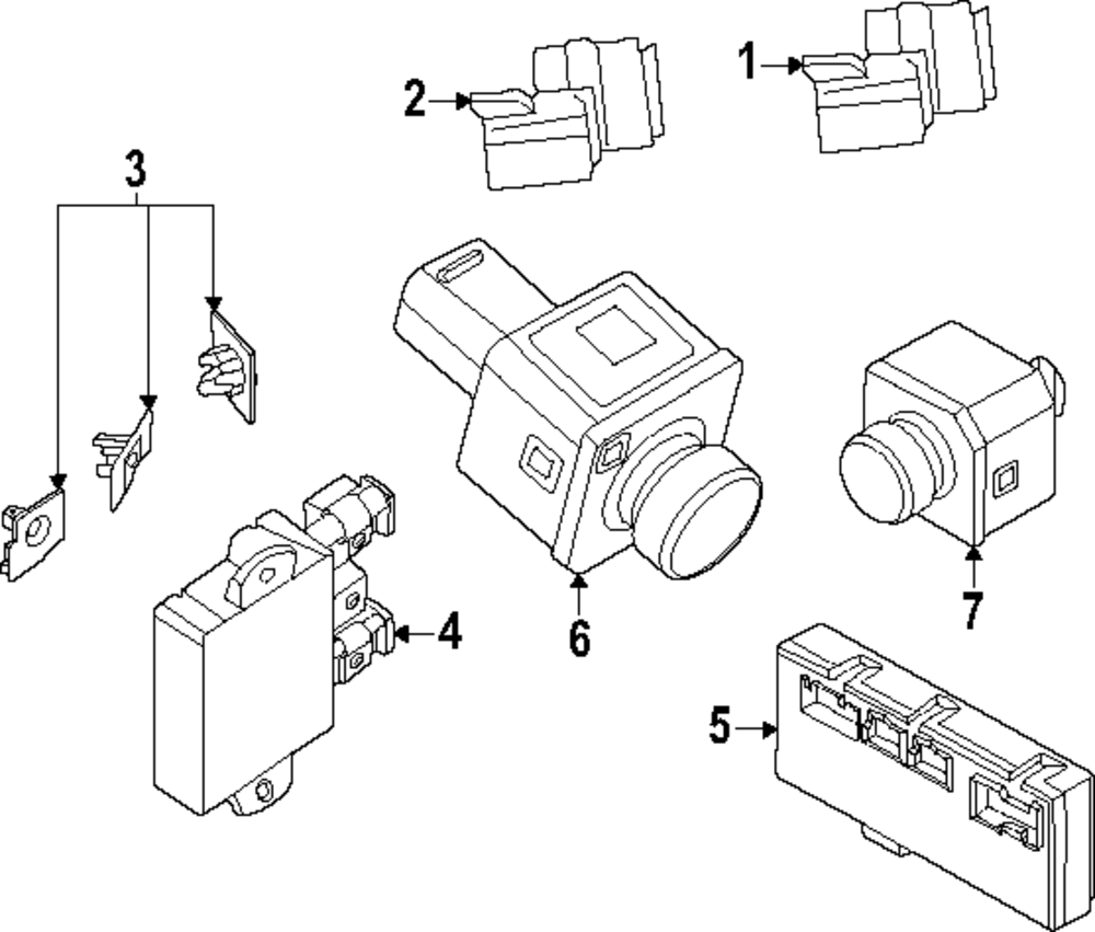 2024 BMW X2 Mount Kit 51-12-5-A86-A41 | OEM Parts Online