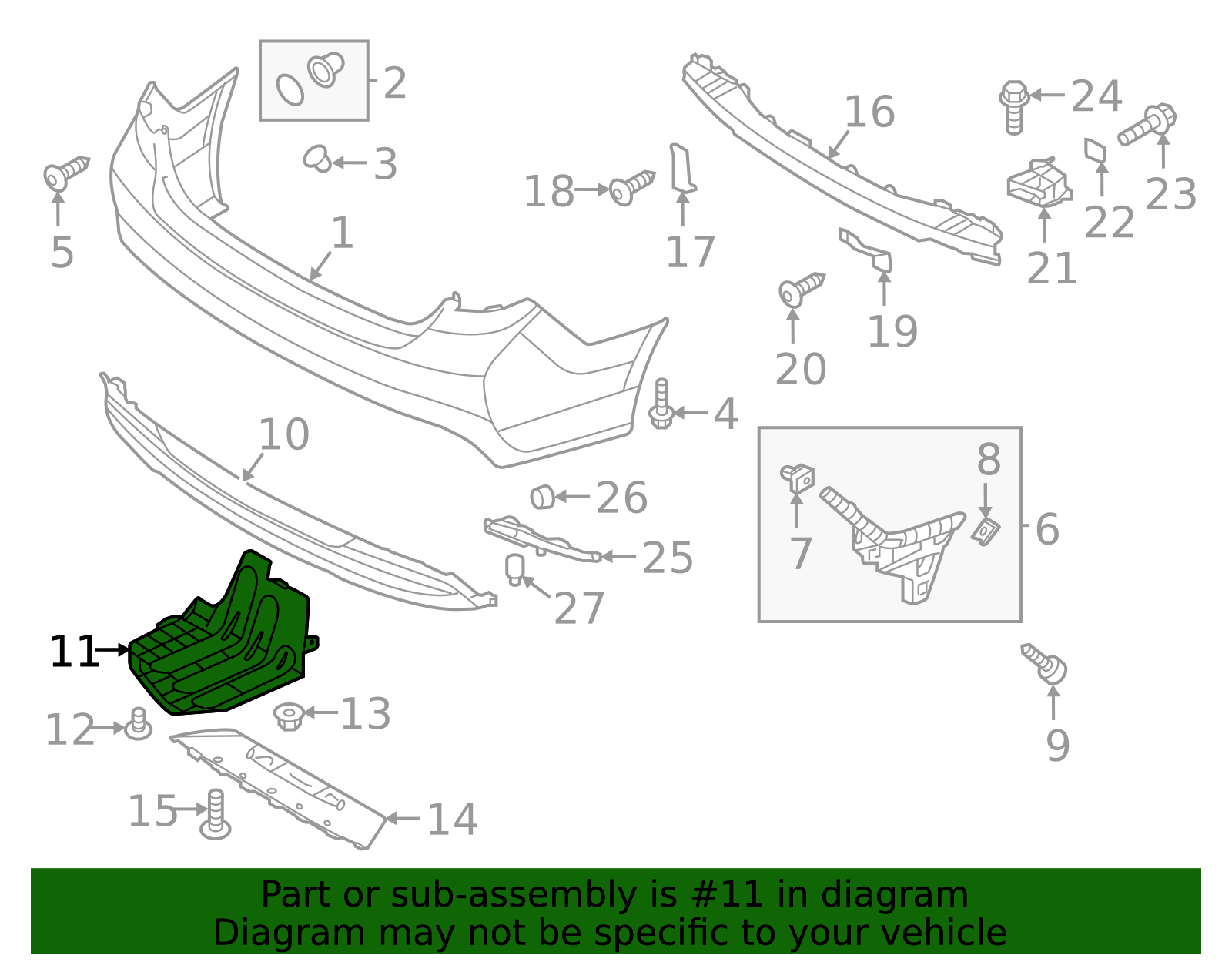 Under Cover 86698-E6000 | OEM Parts Online