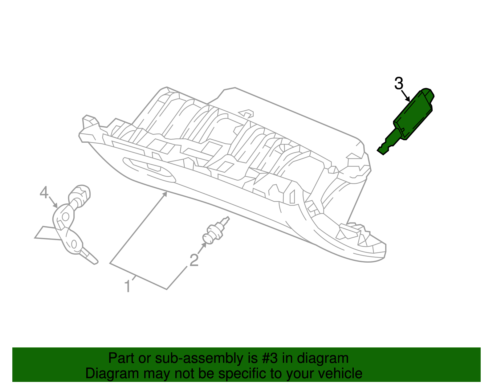 2017-2022 Honda Damper 77530-TLA-A01 | hondapartswd