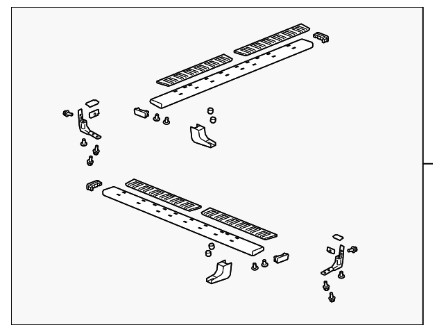 2015-2022 GM Running Board Step 84157153 | GM Parts Center