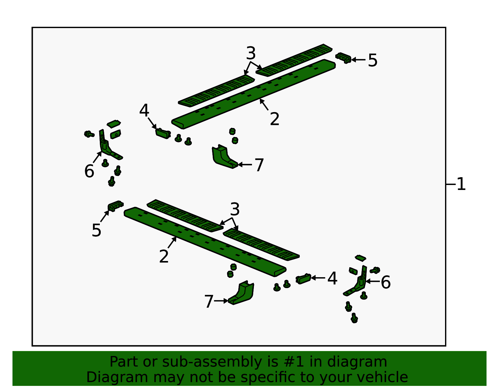 2015-2022 GM Running Board Step 84157153 | GM Parts Center