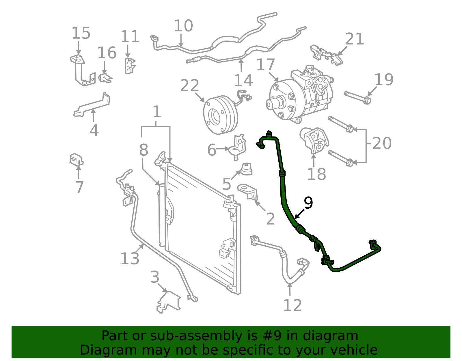 2004-2007 Toyota 4Runner Suction Hose 88704-60340 | MotorMotor